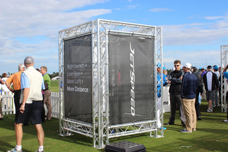 Aluminum Truss Signs & Backdrops for Special Events