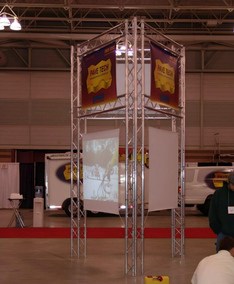 Aluminum Truss Signs & Backdrops for Special Events
