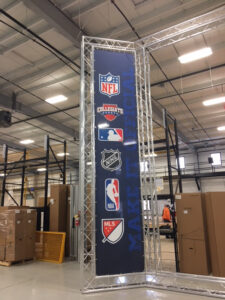 Aluminum Truss Signs & Backdrops for Special Events